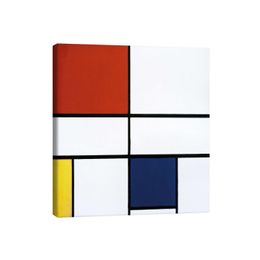Posterlounge Leinwandbild Piet Mondrian