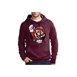 Blondie & Brownie Blondie & Brownie Hoodie Herren Super Mario Faust Nerd Konsole Gaming Spiel Retro mit Kapuze