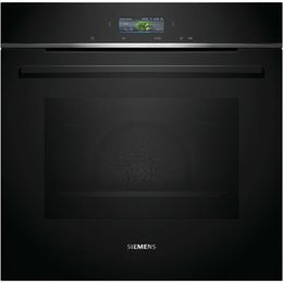 IQ700, Einbau-Backofen, 60 x 60 cm, Schwarz, Edelstahl HB774G1B1 - Schwarz, Edelstahl - Siemens