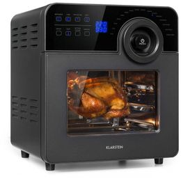 Klarstein AeroVital Cube Chef Heißluftfritteuse - 1700 w Heissluftfriteuse, Airfryer mit Touchscreen, 16 Programme, 50 - 220 °c, 14 l, ca. 10h Zeitvorwahl,