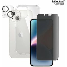 Für iPhone 14 Bundle Privacy Glass+Case (B0401+P2783) - PanzerGlass
