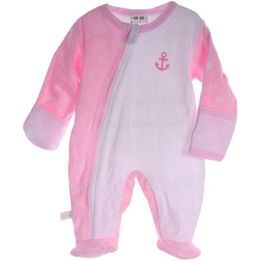 La Bortini Schlafoverall Strampler Overall Baby Schlafanzug 44 50 56 62 68 74 80 86 92 98 104