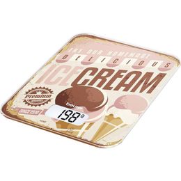 Ks 19 Ice-Cream Küchenwaage Hellbraun, Altrosa - Beurer