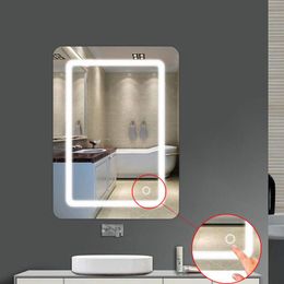 Led Badspiegel Lichtspiegel Wandspiegel beleuchtet mit 1M Netzkabel 9W