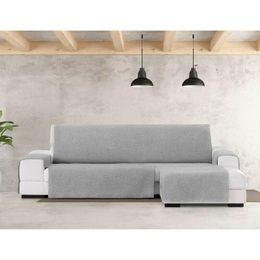 Sofabezug 240 cm für Sofa mit rechter Halbinsel Farbe grau - Valeria