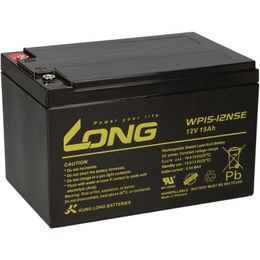 Kunglong - Kung Long Akku 12V 15Ah WP15-12NSE Batterie agm zyklenfest