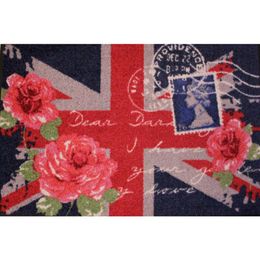 Wash&dry - Waschbare Fußmatte - British Rose 50x75 cm wash+dry