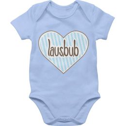 Shirtracer Shirtbody Lausbub Mode für Oktoberfest Baby Outfit