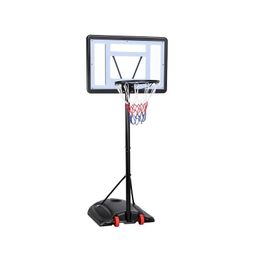 Basketballkorb mit Rollen Basketballständer Basketballanlage Standfuß mit Wasser oder Sand Höheverstellbar - Yaheetech