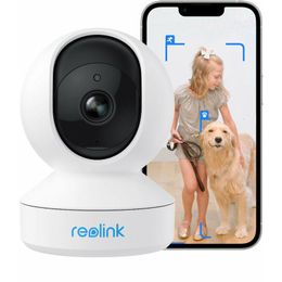 Reolink - 2K 3MP 2,4 GHz wlan Überwachungskamera Innen Schwenkbar, Zwei-Wege-Audio, Baby Monitor mit Personen-/Haustiererkennung
