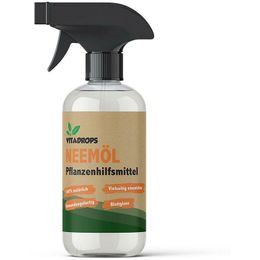 Neemöl Pflanzen- Schutz Spray Niemöl mit Emulgator, Inhalt: 500 ml. - Vitadrops