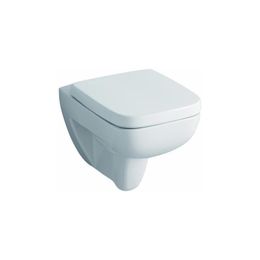 Keramag - Renova Nr. 1 Plan Tiefspül-WC, spülrandlos, 4,5/6L, wandhängend, 202170, Farbe: Weiß - 202170000