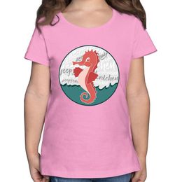 Shirtracer T-Shirt Seepferdchen Abzeichen Kinder Sport Kleidung