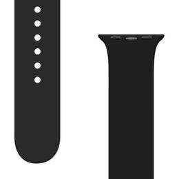 Silikonarmband aps Silikon Uhrenarmband Watch / se (41/40 / 38mm) Armband Uhrenarmband Schwarz