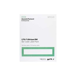 Hewlett Packard Enterprise - HPe lto-7 ultrium rw bar code label pack q2014a