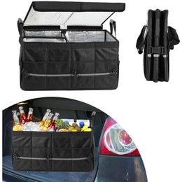 VINGO - Auto-Faltbox Kofferraum-Organizer, Faltbare Autotasche, Faltkorb, Aufbewahrung Taschen, Kofferraumtasche