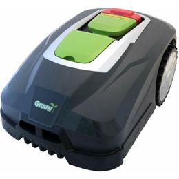 Mäh Roboter M900 mit App Rasenmäher bis 900 qm Rasen - Anthrazit - Grouw