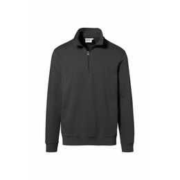 Zip Sweatshirt Premium 451 Gr. s anthrazit - anthrazit - HAKRO