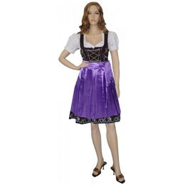 German Wear Dirndl GW1315 3-teiliges Midi Dirndl Dirndel Trachtenkleid