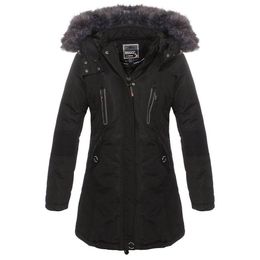 Geographical Norway Winterjacke Damen Coraly abnehmbare Kapuze