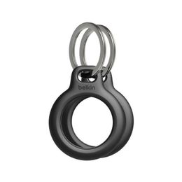 Belkin - Secure Holder mit Schlüsselanhänger für Apple AirTag 2er-Pack schwarz (MSC002BTBK)