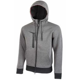 U-Power - Sweatjacke Tasty Gr. s grau - grau