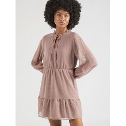 Vila Spitzenkleid DOBBY (1-tlg) Rüschen