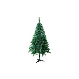 Weihnachtsbaum Künstlich 120cm (ø ca. 60 cm) mit 180 Spitzen Schnellaufbau Klapp-Schirmsystem Tannenbaum Künstlich mit Plastik Ständer Christbaum