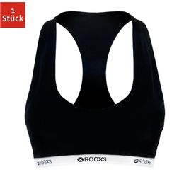 ROOXS Bustier Damen Soft BH Bustier (1-tlg) Baumwolle Racerback BH für Yoga und Freizeit