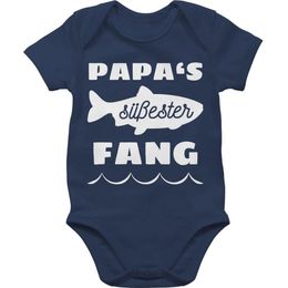 Shirtracer Shirtbody Papas süßester Fang Geschenk Vatertag Baby