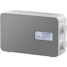 Panasonic - RF-D30BTEG-W Küchenradio dab+, ukw Bluetooth®, aux Weckfunktion, spritzwassergeschützt We