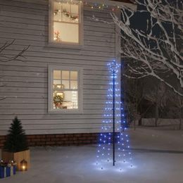 LED-Weihnachtsbaum,Outdoor-Lichterketten,Weihnachtsschmuck/Weihnachtsdekoration mit Erdnägeln Blau 108 LEDs 180 cm CIW10889 MAISONCHIC