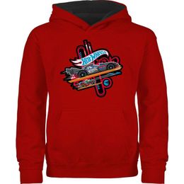 Shirtracer Hoodie Rennautos Hot Wheels Mädchen