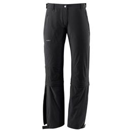 Vaude Outdoorhose Wo Farley Stretch Capri T-Zip II BLACK