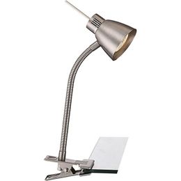 etc-shop Led Schreib Tisch Klemm Leuchte Schlaf Zimmer Beistell Lampe flexo Spot Beleuchtung