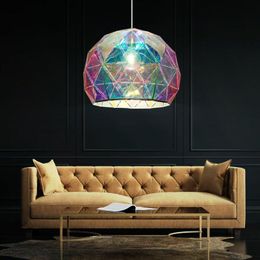 etc-shop - Hänge Pendel Lampe Ess Zimmer Flur Decken Leuchte multicolor im Set inkl. led Leuchtmittel