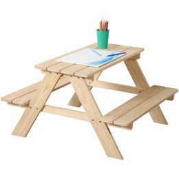 Picknick-Tisch für Kinder, Kiefernholz, h. 50 cm Kesper