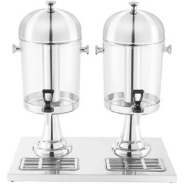 ROYAL CATERING - Saftdispenser Saftspender Getränkespender Gastro Getränke Dispenser 2 x 7 Liter