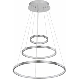 etc-shop Hängeleuchte Wohnzimmer led Pendelleuchte Ring Hängelampe Esstisch dimmbar höhenverstellbar, 1x led 1x 57 Watt 1x 2200 lm, DxH 51x120 cm, Esstisch