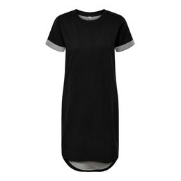 Jacqueline de Yong Shirtkleid Lockeres Kleid Shirtkleid JDYIVY Rundhals Midi Dress Tunika (lang