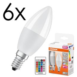 hofstein LED E14 6er Set 4,9 Watt 2700 Kelvin 470 Lumen