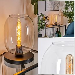 hofstein Apedo Tischleuchte Glas 20 cm Klar, 1-flammig