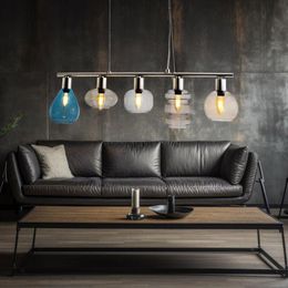 etc-shop Decken Pendel Lampe Design Wohn Ess Zimmer Beleuchtung Glas Küchen Flur Hänge Leuchte mehrfarbig