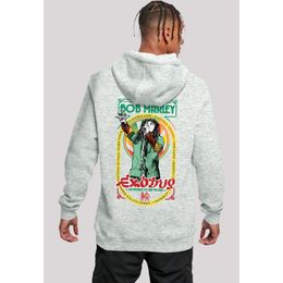 F4NT4STIC Hoodie Bob Marley Reggae Music Exodus Singing Premium Qualität
