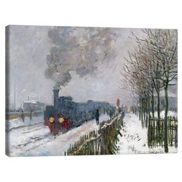 Posterlounge Leinwandbild Claude Monet