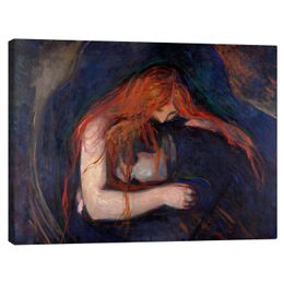 Posterlounge Leinwandbild Edvard Munch