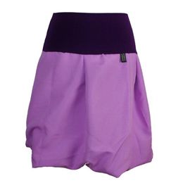 dunkle design Ballonrock A-Linie 51cm Lilac Violett Bund aus Jersey