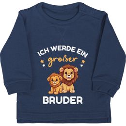 Shirtracer Sweatshirt Ich werde großer Bruder Geschenk Löwen Großer Bruder