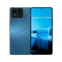 ASUS Zenfone 11 Ultra 256GB, Handy Skyline Blue, Android 14, 12 GB Display: 17,22 cm (6,78 Zoll) Prozessor: Qualcomm Snapdragon 8 Gen 3 Hauptkamera: 50 MP + 13 MP + 32 MP Frontkamera: 32 MP