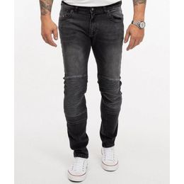 Rock Creek Slim-fit-Jeans Herren Jeans Slim Fit Biker-Style RC-2185